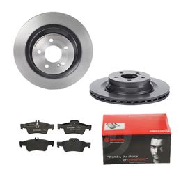 Brembo Bremsensatz-Hinterachse COATED DISC LINE / STANDARD IJDTIDJID6 Bremsensatz, Scheibenbremse vorne rechts links innenbel&uuml;ftet 320mm f&uuml;r MERCEDES-