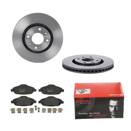 Brembo Bremsensatz, Scheibenbremse 1420-54742 vorne rechts links innenbel&uuml;ftet 283mm f&uuml;r PEUGEOT CITRO&Euml;N OPEL 1613259380 1613703980 425393