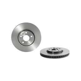Brembo Bremsscheibe COATED DISC LINE 09.D250.11 vorne rechts links innenbel&uuml;ftet 296mm f&uuml;r VOLVO ASIA 31423722
