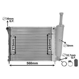 Van Wezel K&uuml;hler, Motork&uuml;hlung 17002345 mit Zubeh&ouml;r f&uuml;r FIAT / LANCIA FORD 51934449 51939068 51787115