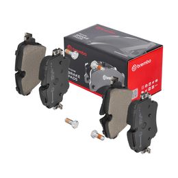 Brembo Bremsbelagsatz, Scheibenbremse P 06 093 vorne rechts links mit Zubeh&ouml;r f&uuml;r TOYOTA BMW (BRILLIANCE) 34116866309 34118867481 34106860019