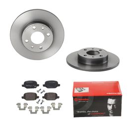 Brembo Bremsensatz, Scheibenbremse 1420-56517 hinten rechts links voll 240mm f&uuml;r ZASTAVA ALFA ROMEO FIAT LANCIA FORD CHRYSLER ABARTH 7566931 68088919A