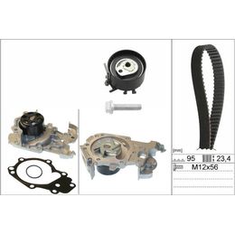 INA Wasserpumpe + Zahnriemensatz 530 0195 30 f&uuml;r RENAULT DACIA NISSAN 13077-00QAG 13077-00QAL 8200103069