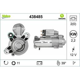 Valeo Starter NEUTEIL 438485 12V f&uuml;r FORD VOLVO RE6G9N11000FA 30664494 6G9N1-1000-FA