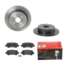 Brembo Bremsensatz, Scheibenbremse 1420-54180 hinten rechts links voll 279mm f&uuml;r TOYOTA 04466YZZD9 446602070 42431YZZAC