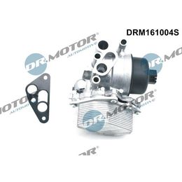 DR.MOTOR AUTOMOTIVE Geh&auml;use, &Ouml;lfilter DRM161004S mit &Ouml;lk&uuml;hler f&uuml;r PEUGEOT FIAT CITRO&Euml;N FORD 1103Q1 9675549080 2007522