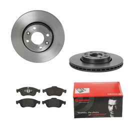 Brembo Bremsensatz, Scheibenbremse IJDTIDDB54 vorne rechts links innenbel&uuml;ftet 258mm f&uuml;r RENAULT LADA DACIA MERCEDES-BENZ NISSAN 402061200R 410300379R