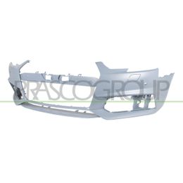 PRASCO Sto&szlig;f&auml;nger AD4001031 vorne mit Klappe f&uuml;r Abschlepphaken AUDI 8W0807065K 8W0807065KGRU