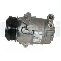 DELPHI Kompressor, Klimaanlage TSP0155459 12V f&uuml;r GENERAL MOTORS VAUXHALL OPEL 13297443 6854061 93168622