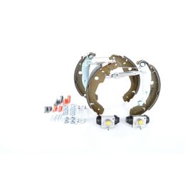 Bosch Bremsbackensatz KIT SUPERPRO 0 204 114 193 hinten rechts links vormontiert 20,6mm f&uuml;r RENAULT PEUGEOT CITRO&Euml;N 424220 424244