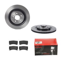 Brembo Bremsensatz, Scheibenbremse 1420-57649 hinten rechts links innenbel&uuml;ftet 326mm f&uuml;r PEUGEOT JAGUAR C2C25339 1610696480 C2P15994