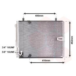 Van Wezel Kondensator, Klimaanlage 06005183 f&uuml;r BMW 64531382290 8390470 64538391316