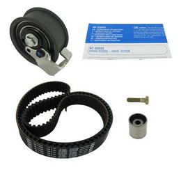 SKF Zahnriemensatz VKMA 01008 schwarz f&uuml;r SKODA VW SEAT (FAW) AUDI 058198119 03L109244K 038109244P