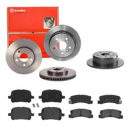 Brembo Bremsensatz, Scheibenbremse sg00000ebf Hinterachse voll 269mm 28mm f&uuml;r TOYOTA LEXUS DAIHATSU NISSAN