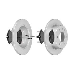 f.becker Bremsensatz, Scheibenbremse 13810062 hinten rechts links voll 298mm f&uuml;r VW MERCEDES-BENZ VAG A6395401517 2E0698451 6395401417