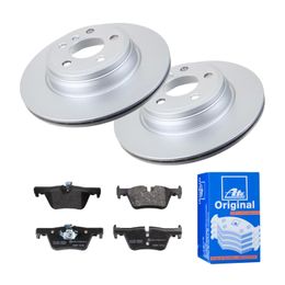 ATE Bremsensatz, Scheibenbremse ijf141dph7 Hinterachse bel&uuml;ftet 330mm 20mm f&uuml;r BMW