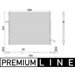 Mahle Niedertemperaturk&uuml;hler, Ladeluftk&uuml;hler BEHR HELLA SERVICE *** PREMIUM LINE CIR 36 000P f&uuml;r MERCEDES-BENZ A0995003603 0995003603