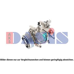 AKS DASIS Kompressor, Klimaanlage 850375N 12V f&uuml;r HONDA 38800RSHE010M2 38800RSHE01