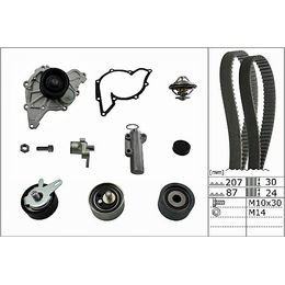 INA Wasserpumpe + Zahnriemensatz 530 0539 30 f&uuml;r SKODA VW SEAT AUDI 059121004EX 059109243J 059109244B