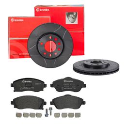 Brembo Bremsensatz-Vorderachse MAX LINE / STANDARD SK8K0F7CJ1 Bremsensatz, Scheibenbremse vorne rechts links innenbel&uuml;ftet 280mm f&uuml;r GENERAL MOTORS VA