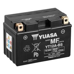 Yuasa YT12A 12V 10Ah 175A Starterbatterie 11Ah f&uuml;r SUZUKI KTM HTZ12A-BS 3361014G11 64111053000