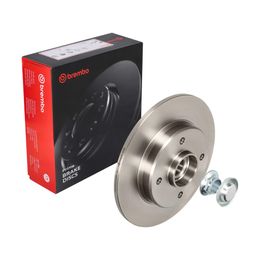Brembo Bremsscheibe BEARING DISC LINE 08.D205.17 hinten rechts links voll 244mm f&uuml;r PEUGEOT CITRO&Euml;N VAUXHALL OPEL 1623835180 39181957