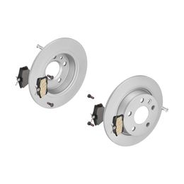 ATE Bremsensatz, Scheibenbremse 1420-21844 hinten rechts links voll 268mm f&uuml;r SEAT PEUGEOT FIAT CITRO&Euml;N FORD VAG 1345340 1023605 7M0615601C