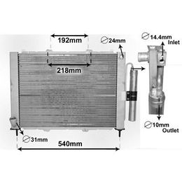 Van Wezel K&uuml;hlmodul 4300M497 f&uuml;r RENAULT 8200732379 8200267994