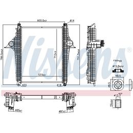 NISSENS 97097 f&uuml;r MAN
