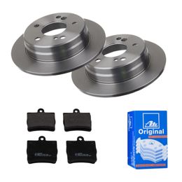 ATE Bremsensatz, Scheibenbremse 1420-21925 Hinterachse voll 258mm 9mm f&uuml;r Mercedes