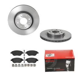 Brembo Bremsensatz, Scheibenbremse 1420-55739 vorne rechts links innenbel&uuml;ftet 257mm f&uuml;r ALFA ROMEO FIAT (NANJING) PEUGEOT CITRO&Euml;N LANCIA 7645056 6080