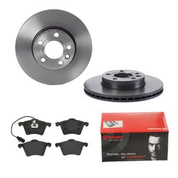 Brembo Bremsensatz, Scheibenbremse 1420-54274 vorne rechts links innenbel&uuml;ftet 288mm f&uuml;r SKODA VW SEAT AUDI FORD JZW698302CC 1151377 1201124