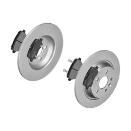 f.becker Bremsensatz, Scheibenbremse 13810301 hinten rechts links voll 302mm f&uuml;r LAND ROVER FORD VOLVO 30742491 30794554 30769059