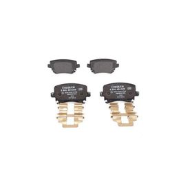 Bosch Bremsensatz, Scheibenbremse ijg5y0tie9 Hinterachse bel&uuml;ftet 310mm 22mm f&uuml;r Audi VW Skoda SEAT
