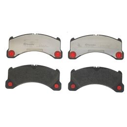 Brembo Bremsbelagsatz, Scheibenbremse P 65 033 vorne rechts links ohne Zubeh&ouml;r f&uuml;r PORSCHE 95B698151AS 95B698151AD 95B698151E