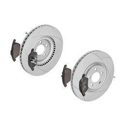 ATE Bremsensatz-Vorderachse PowerDisc / Standard IJZJSGH0C5 Bremsensatz, Scheibenbremse vorne rechts links bel&uuml;ftet 310mm f&uuml;r SKODA SEAT VAG 5C0698151