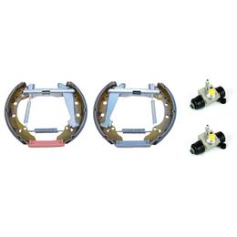 Brembo Bremsbackensatz KIT & FIT K 85 038 hinten rechts links vormontiert f&uuml;r VW 1H0698511AX 5J0698511