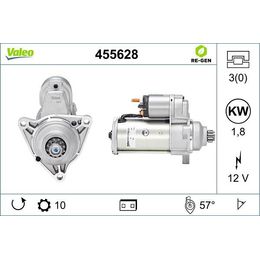 Valeo Starter 455628 f&uuml;r VW
