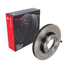 Brembo Bremsscheibe XTRA LINE 09.5390.3X vorne rechts links Gelocht/innenbel. 286mm f&uuml;r DE LA CHAPELLE BMW (BRILLIANCE) 34111160674 34116794301 341111