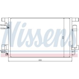 NISSENS Kondensator, Klimaanlage 940029 f&uuml;r MITSUBISHI PEUGEOT CITRO&Euml;N 6455FA 6477K5 7812A030