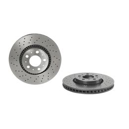Brembo Bremsscheibe XTRA LINE 09.9130.1X vorne rechts links Gelocht 305mm f&uuml;r VOLVO 2724045 274170 31471827