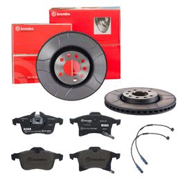 Brembo Bremsensatz-Vorderachse MAX LINE SK8K0F71I5 Bremsensatz, Scheibenbremse vorne rechts links innenbel&uuml;ftet 308mm f&uuml;r AC GENERAL MOTORS SATURN VAU