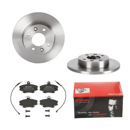 Brembo Bremsensatz, Scheibenbremse 1420-53663 vorne rechts links voll 238mm f&uuml;r RENAULT DACIA PEUGEOT ALPINE CITRO&Euml;N LIFAN 410602192R 7700674765 77012