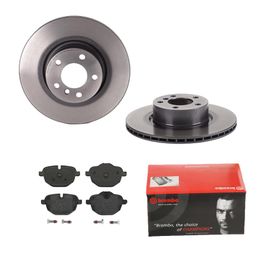 Brembo Bremsensatz-Hinterachse COATED DISC LINE / STANDARD IJDTIDIJ14 Bremsensatz, Scheibenbremse hinten rechts links innenbel&uuml;ftet 330mm f&uuml;r BMW (BRI