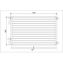 Valeo Kondensator, Klimaanlage 817608 f&uuml;r RENAULT 8660002501 8200115543