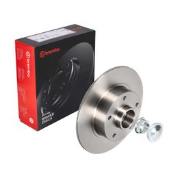Brembo Bremsscheibe BEARING DISC LINE 08.B391.27 hinten rechts links voll 260mm f&uuml;r RENAULT 432002188R 432000010R 432006506R