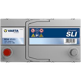Varta Starterbatterie DYNAMIC SLI 12 V, 45 Ah, 330 A 545158033K262 12V 45Ah 330A f&uuml;r MITSUBISHI VW TOYOTA HONDA 31500-ST3-000-HE 31500-ST3-001-HE MZ69