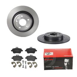 Brembo Bremsensatz, Scheibenbremse 1420-55487 hinten rechts links voll 295mm f&uuml;r MERCEDES-BENZ A0064202320 A0064207920 74209420