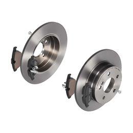 Brembo Bremsensatz-Hinterachse COATED DISC LINE / STANDARD IJZJSGGNT4 Bremsensatz, Scheibenbremse hinten rechts links voll 278mm f&uuml;r MERCEDES-BENZ 204