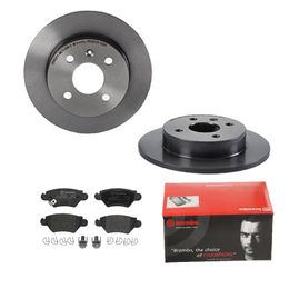 Brembo Bremsensatz-Hinterachse COATED DISC LINE / STANDARD IJDTIDJS70 Bremsensatz, Scheibenbremse hinten rechts links voll 240mm f&uuml;r GENERAL MOTORS VA